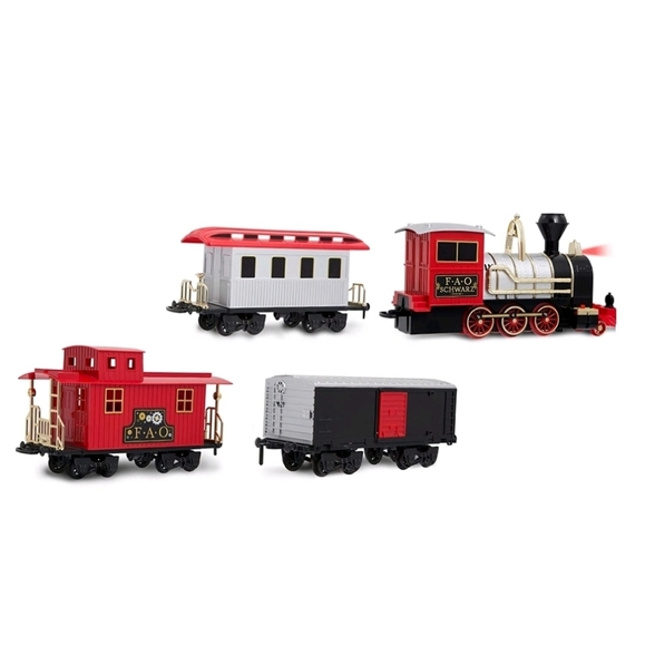 FAO Schwarz | Toys | Fao Schwarz Motorized Train Set 3 Piece | Poshmark